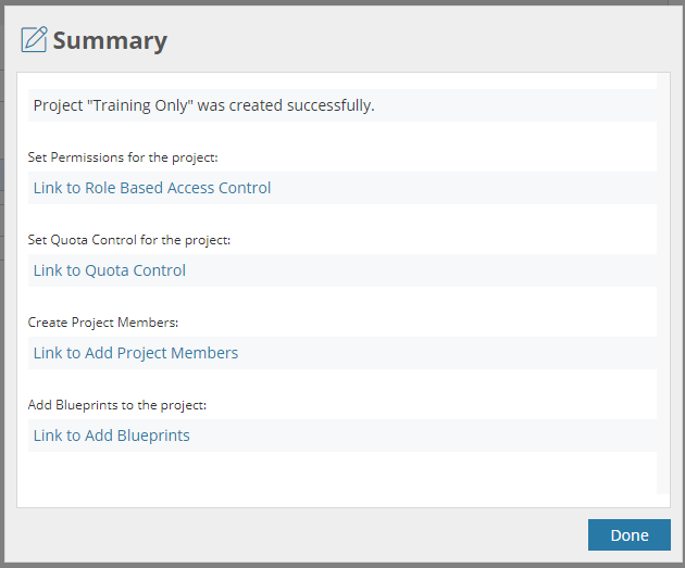 Adding Projects – CloudShare Support