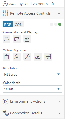 View Your Environment – CloudShare Support